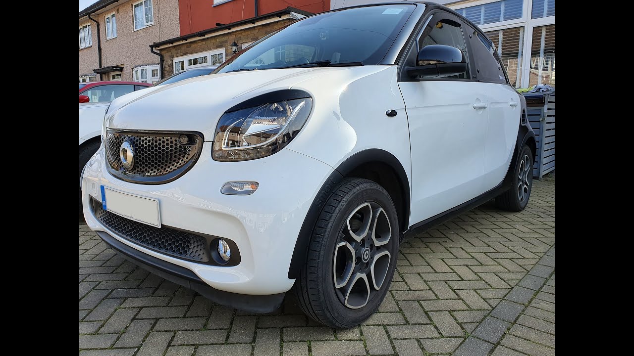 Smart 453 Forfour and Fortwo Wheel Arch Guard Install Guide. - YouTube