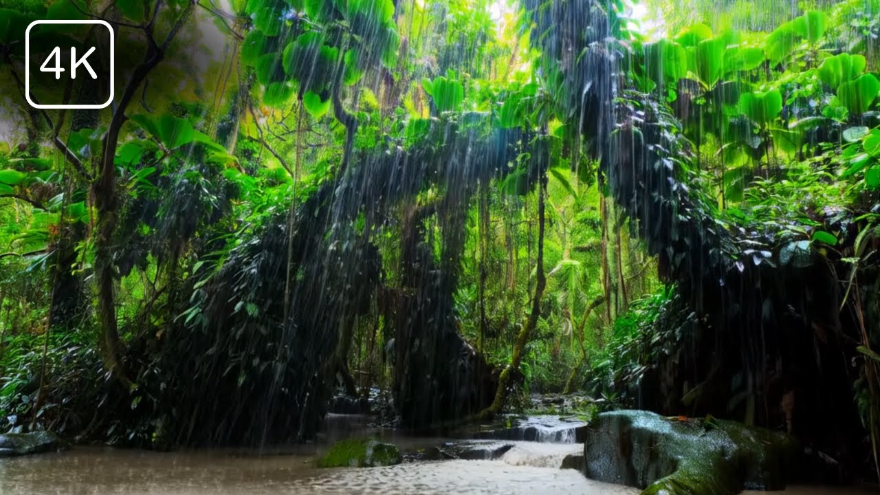 Tropical Rain Sounds for Sleep, Meditation, and Relaxation | Nature's ...