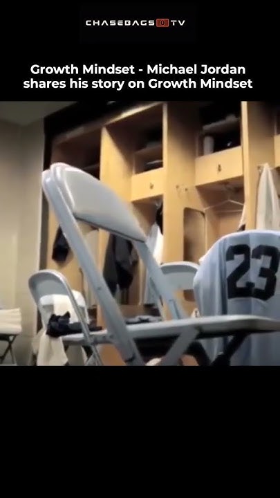 Growth Mindset - Michael Jordan shares his story! DONT MISS 🔥 # ...