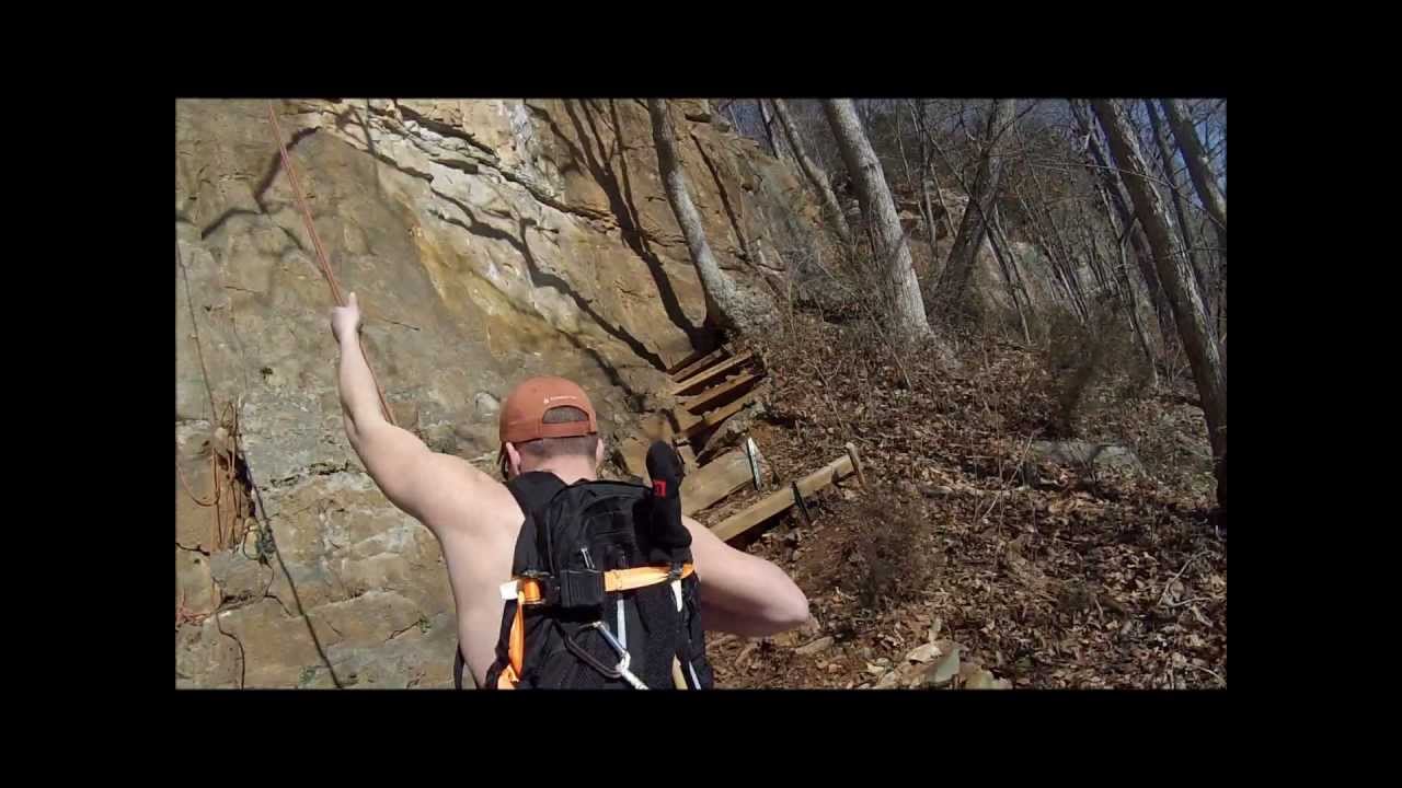 GOPRO: Aussie Rappel Kings Bluff - YouTube