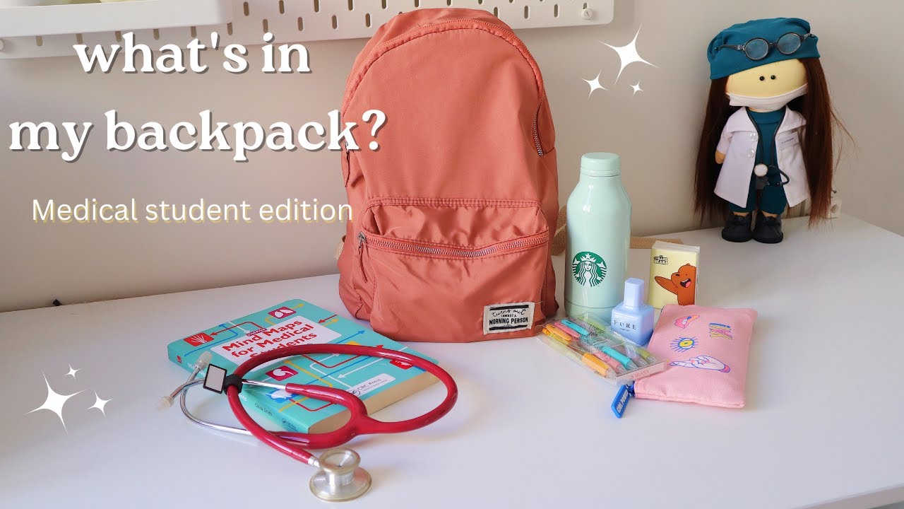 What's In My Backpack |Medical Student Edition 2023 - YouTube