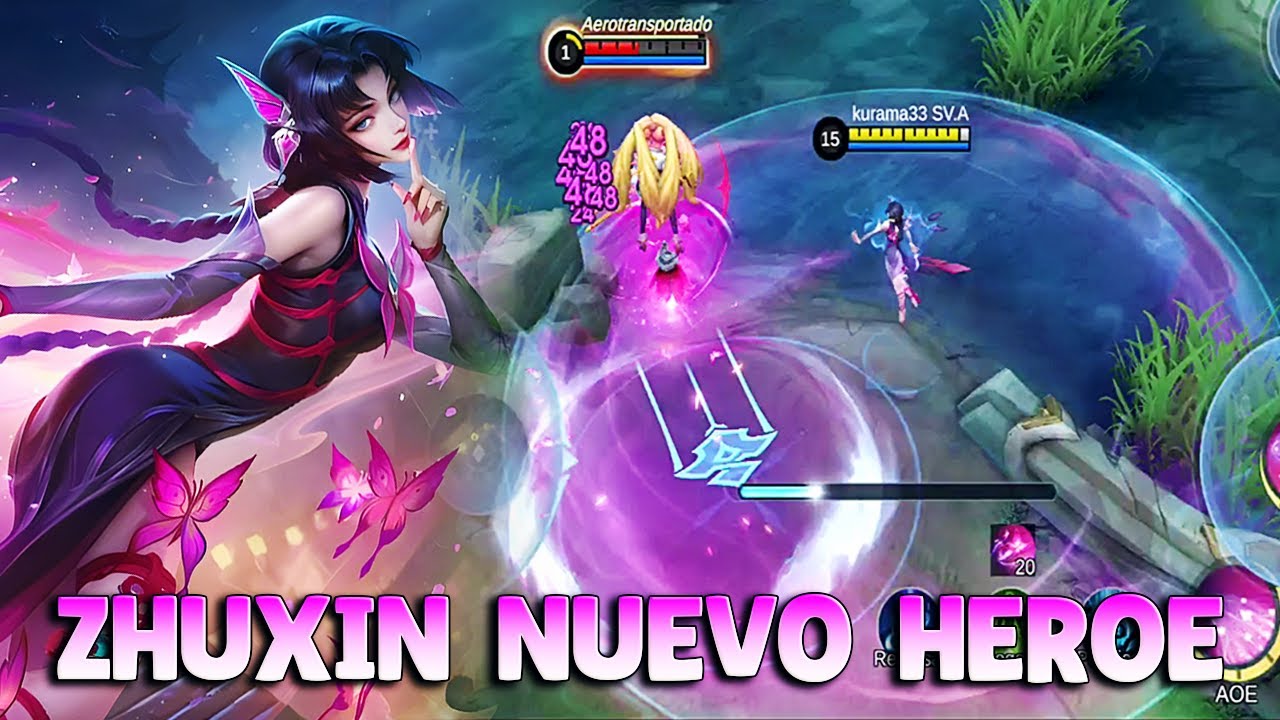 Zhuxin Nuevo Héroe Tipo Mago Mobile Legends Youtube