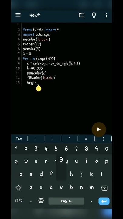 Python Code For Turtle Graphic Design Python Codingshorts Codingninja Programming