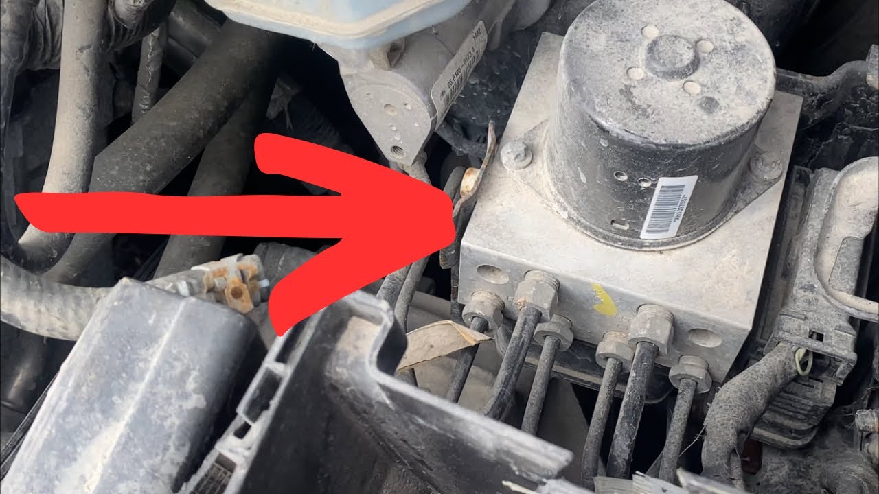 ABS Control Module Buick LaCrosse 3.6L 2010-2016 Location and ...