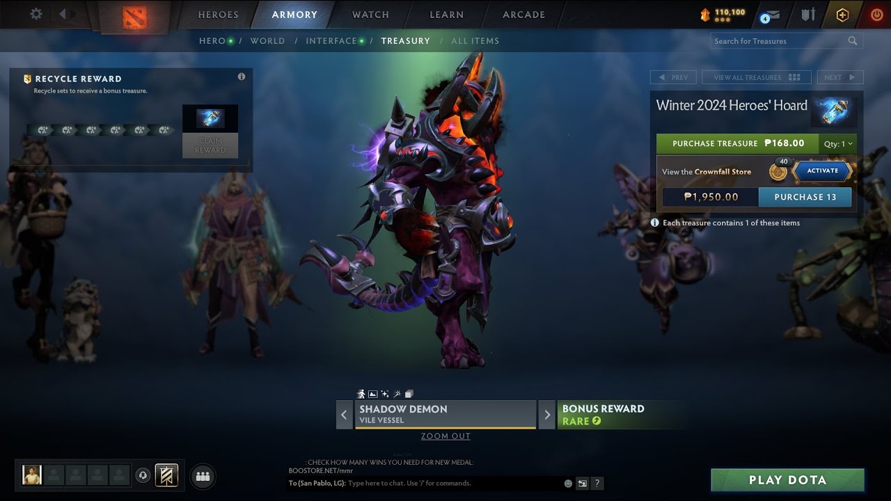 DOTA 2 OPENING WINTER 2024 HEROES' HOARD || UNCUT - YouTube