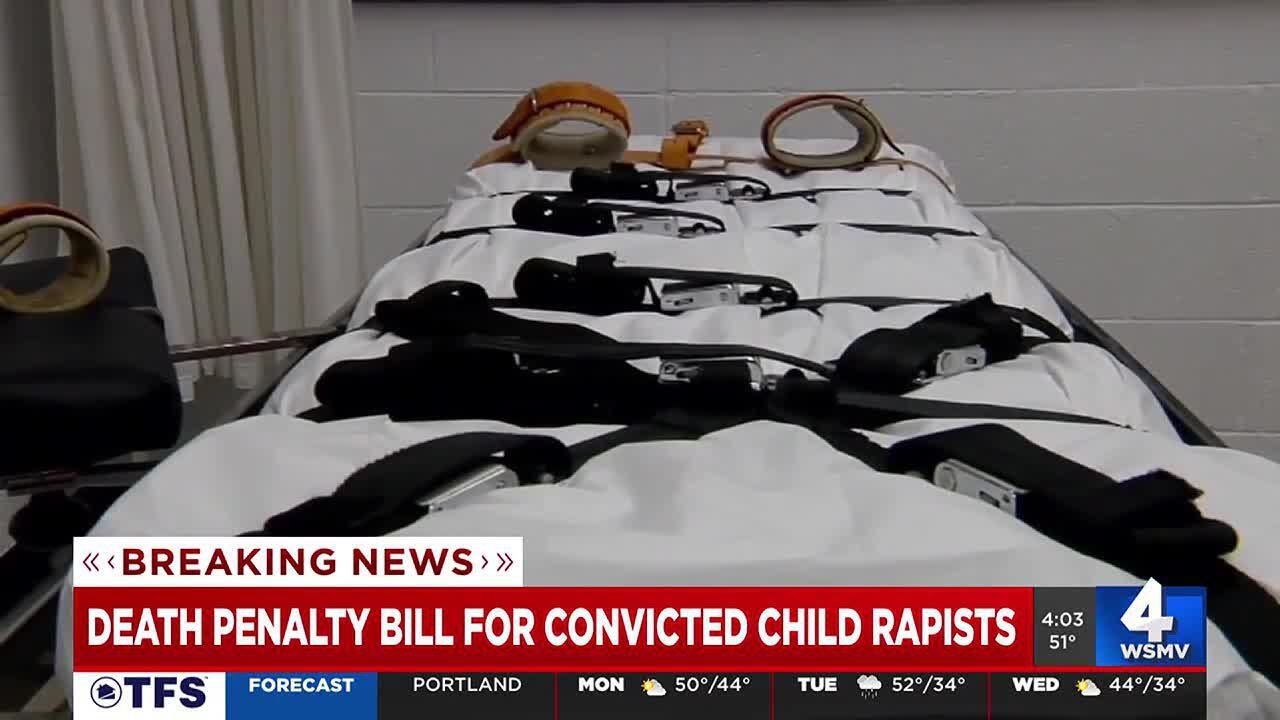 Death penalty bill for convicted child rapists introduced - YouTube