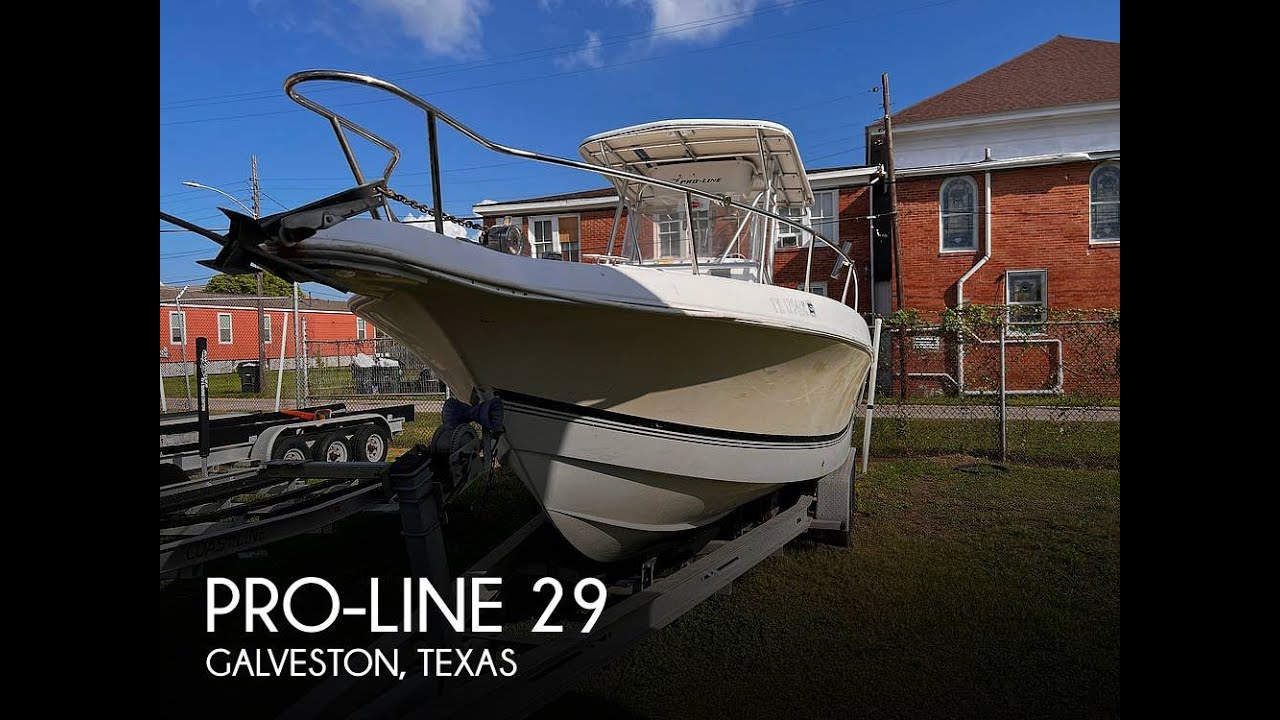 Used 2004 Pro-Line 29 Super Sport for sale in Galveston, Texas - YouTube