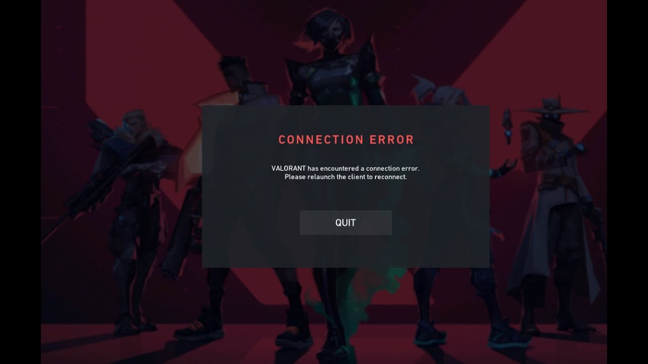 Fixed CONNECTION ERROR in Valorant - YouTube