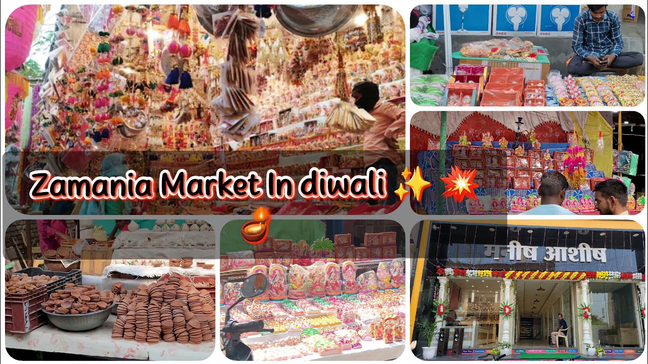 apna zamania | Zamania diwali mela | Manish ashish mart zamania - YouTube