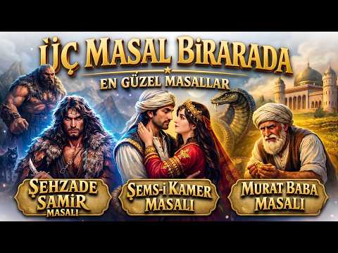 Üç Masal Birarada | Şehzade Samir Masalı | Şems-i Kamer Masalı | Murat Baba Masalı