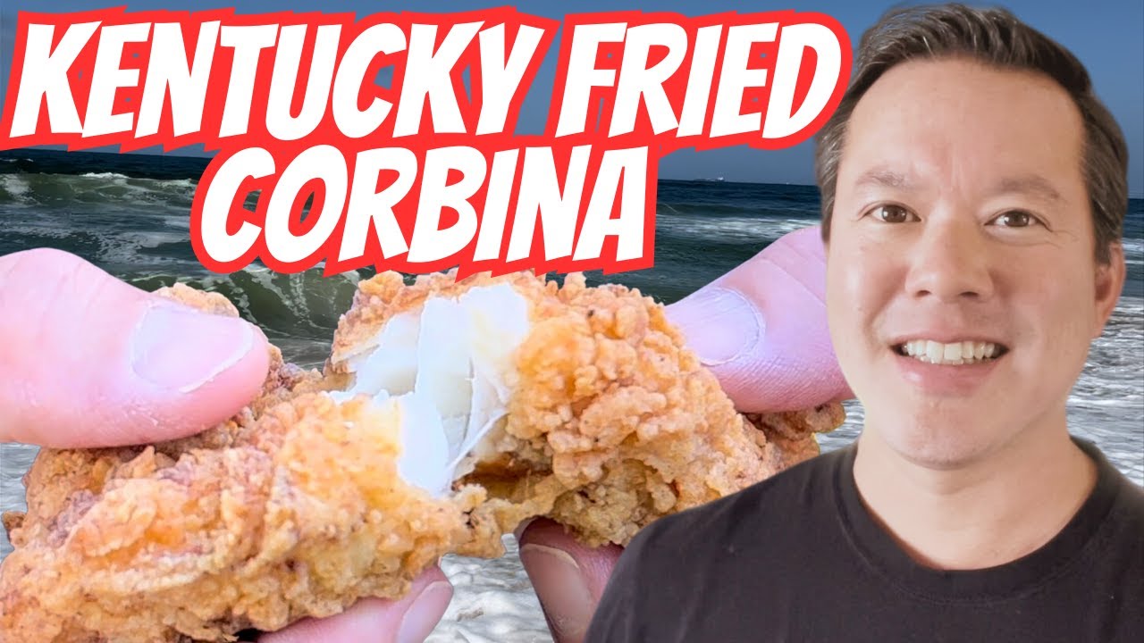 How to make CRUNCHY FRIED CHICKEN STYLE FISH! Surf Fishing Catch and ...