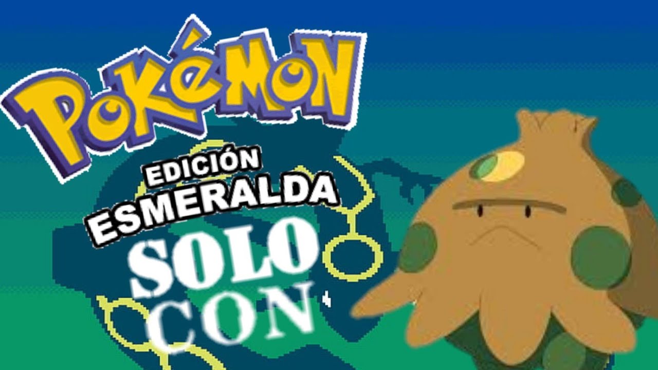 ¿Se puede pasar Pokémon Esmeralda solo con Shroomish? - YouTube