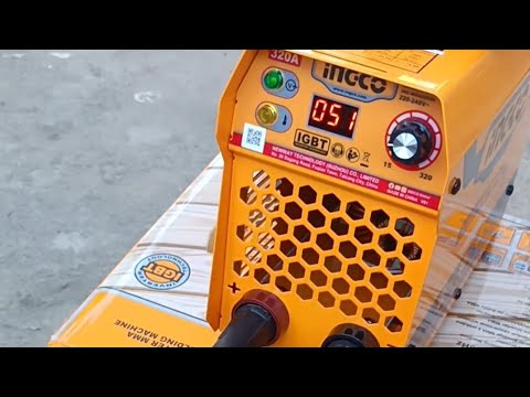 PORTABLE INGCO WELDING MACHINE TESTING - YouTube