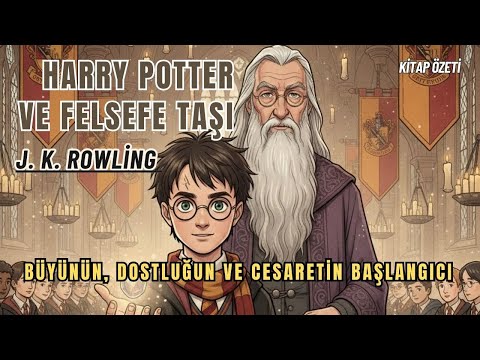 📚Harry Potter ve Felsefe Taşı / J. K. Rowling / Hiç Okumayanlar ve Öğrenciler İçin /🎙️Kitap Özeti
