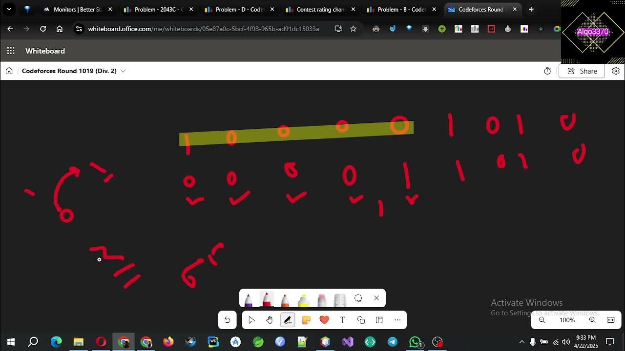 B. Binary Typewriter | Codeforces Round 1019 (Div. 2) | CP in Bangla | Java solution - YouTube