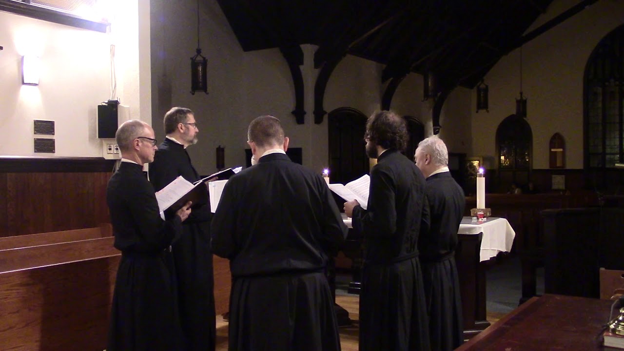 Compline Service 11/28/2018 - YouTube