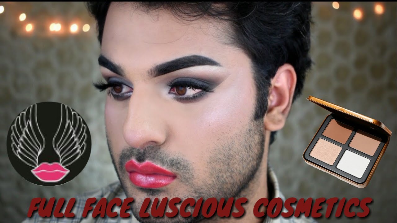 SHOOK?!? Full Face of Luscious Cosmetics | madeupshaheer - YouTube
