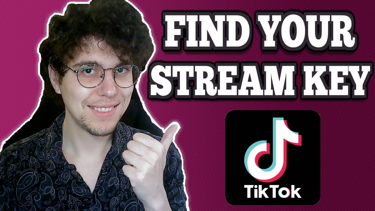 How To Find The TikTok Stream Key - YouTube