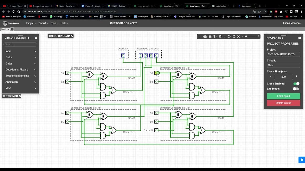 CircuitVerse Digital Circuit Simulator online - YouTube
