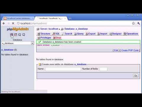 Beginner PHP Tutorial 110 phpMyAdmin Part 1 #PHPTutorial, #WebDevelopment, #LearnPHP,‏ - YouTube