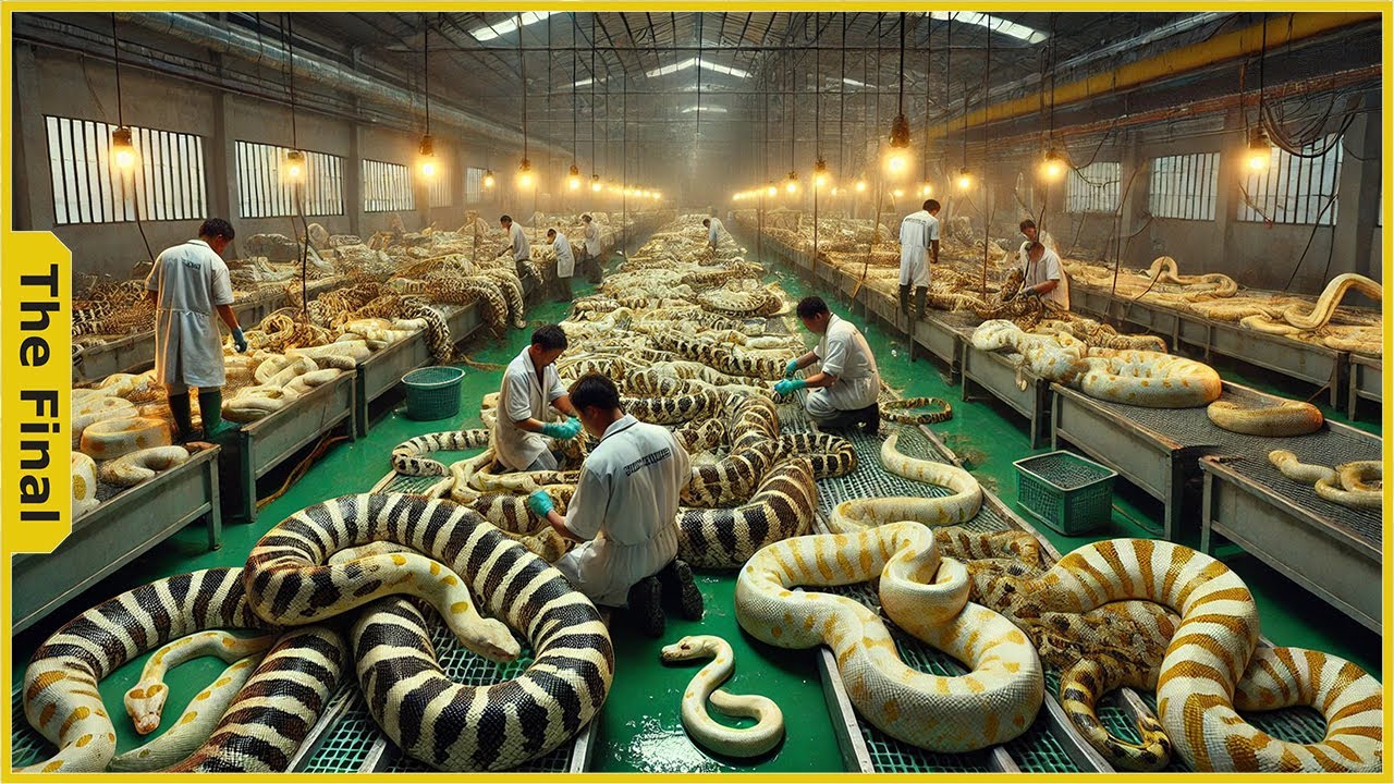 How Chinese Farmers Make $22,000 Overnight Selling 900 Venomous Snakes ...
