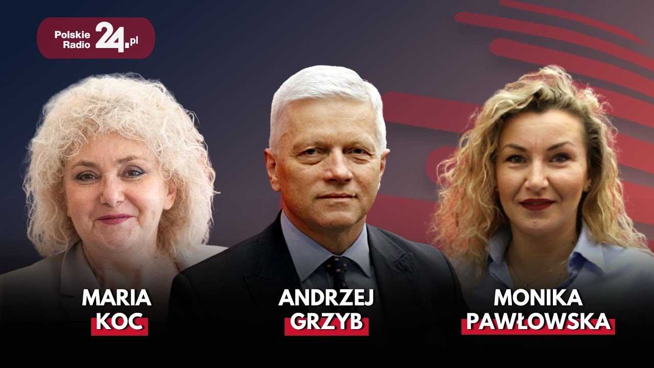 Poranek Polskiego Radia 24 - Maria Koc, Andrzej Grzyb, Michał Kleiber ...