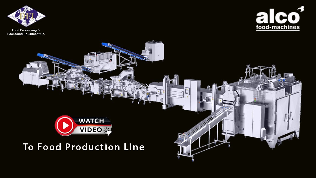 Entire Food Production Line | food production processes | assembly-line ...