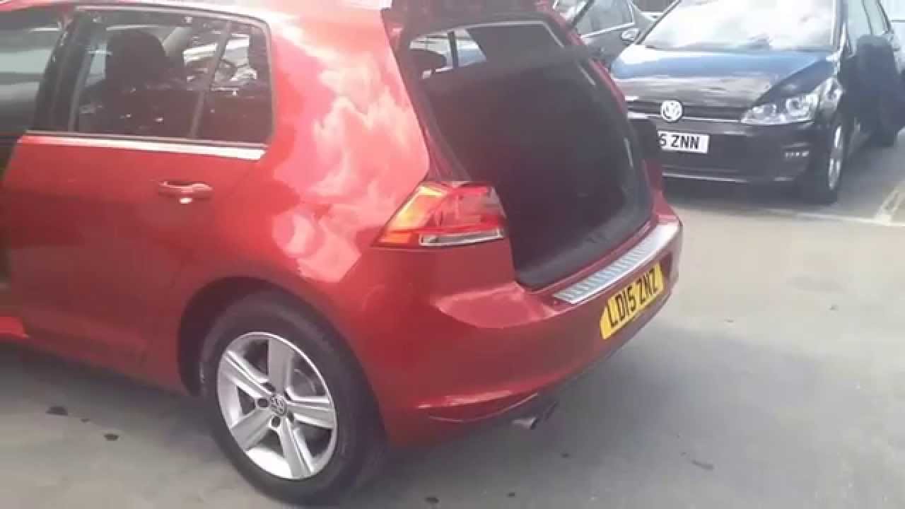 VW Walton - Volkswagen Golf 1.4 Tsi Carmen Red Metalic LD15ZNZ - YouTube