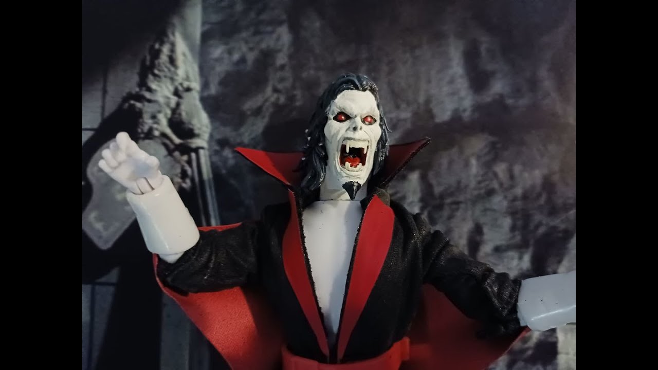 Making Your Own 1/9 Scale Morbius for Your Mego Marvel Collection - YouTube