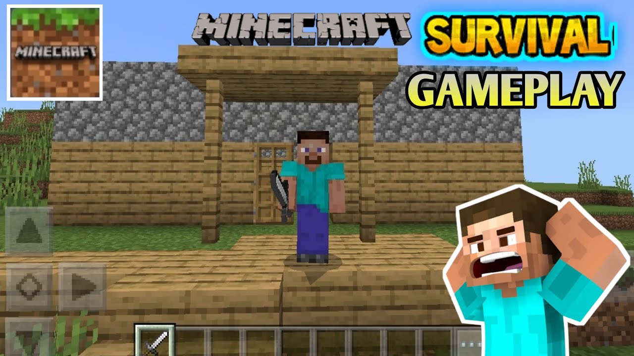 Minecraft survival gameplay #1 - YouTube