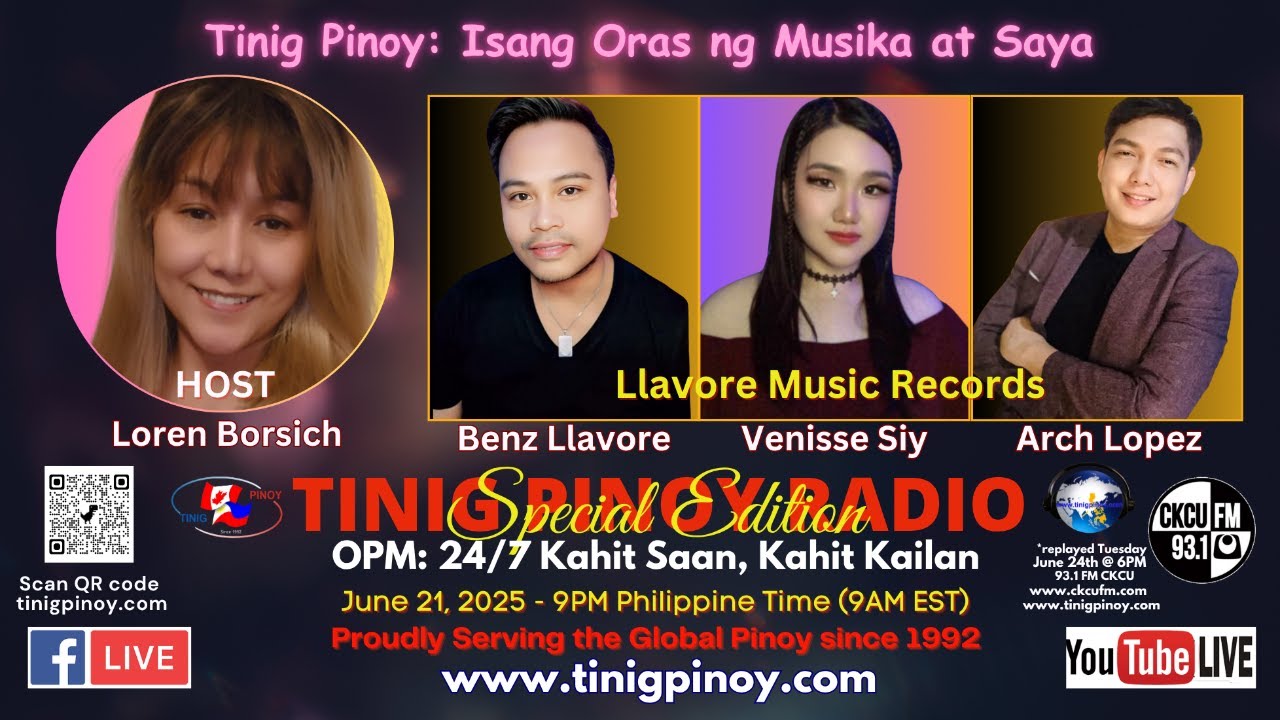 Tinig Pinoy Radio Special June 21, 2025 - YouTube