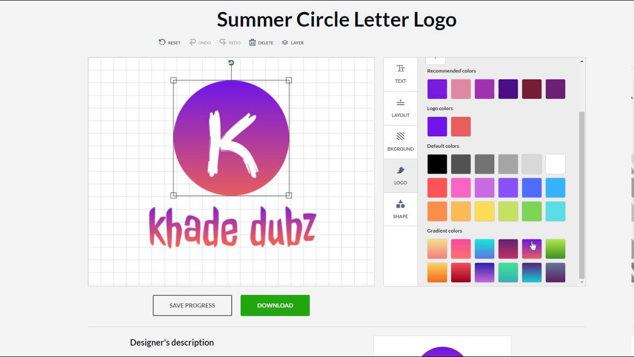 The Khade Dubz New Logo For now... - YouTube