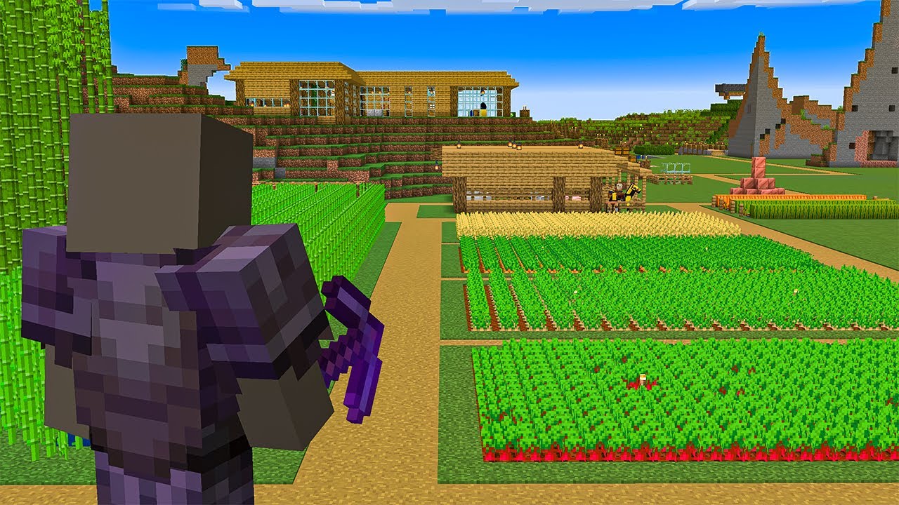 Rebuilding GLITCHED BASE In My Minecraft Forever World - YouTube