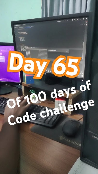 Day 65 of 100 days of code challenge #100daysofcode #shorts - YouTube