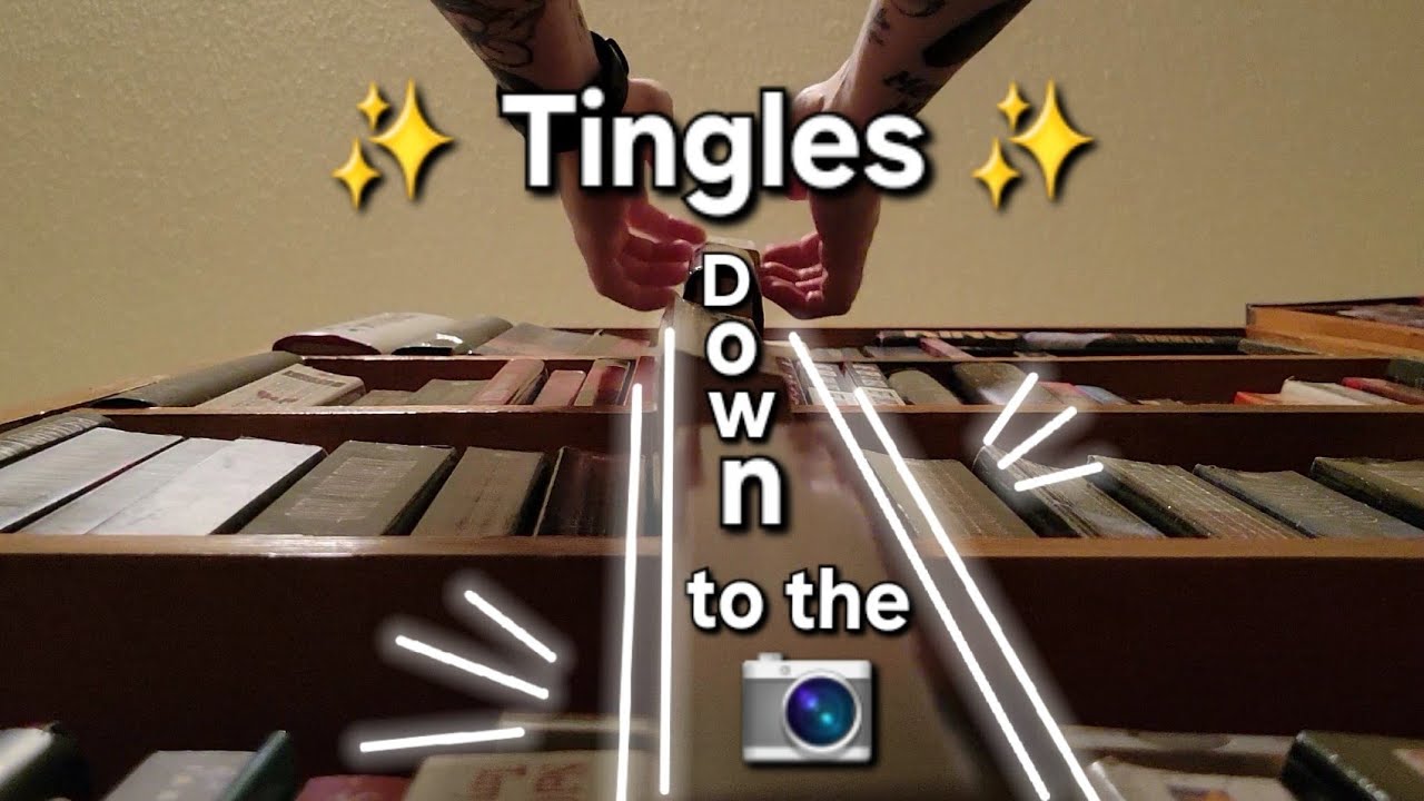 ASMR | Triggers Down to the Camera | tapping & scratching | no talking ...