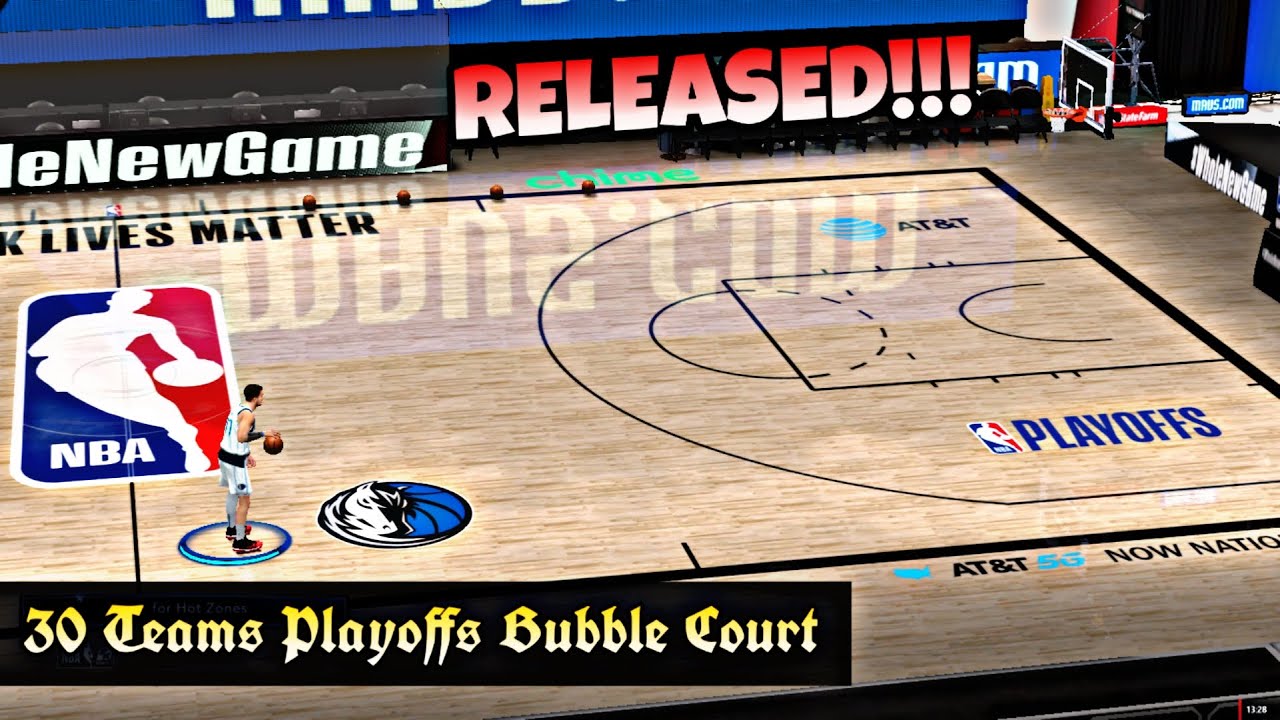 30 Teams Playoffs Bubble Court | RELEASED - YouTube