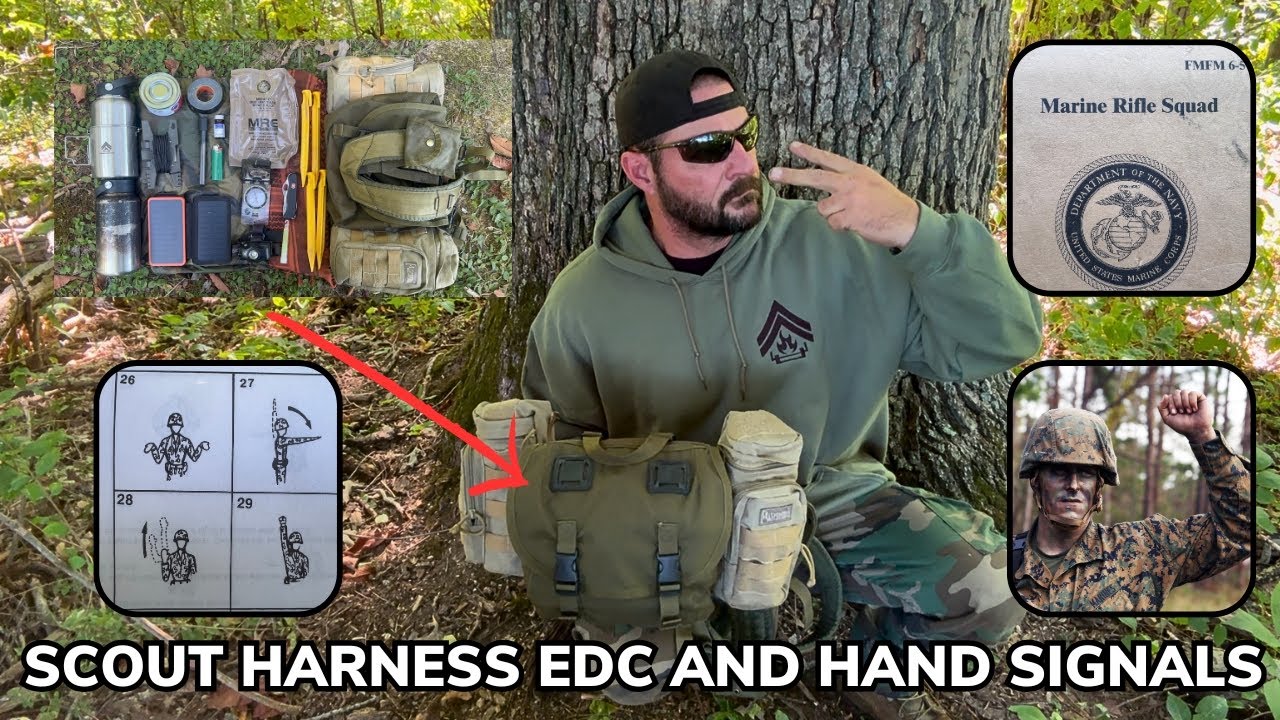 Bug Out Harness Gear Loadout with Basic Hand and Arm Signals - YouTube
