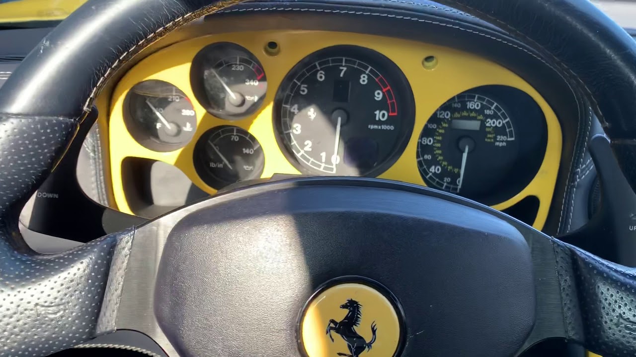 How to shift Ferrari F1 Transmission - YouTube