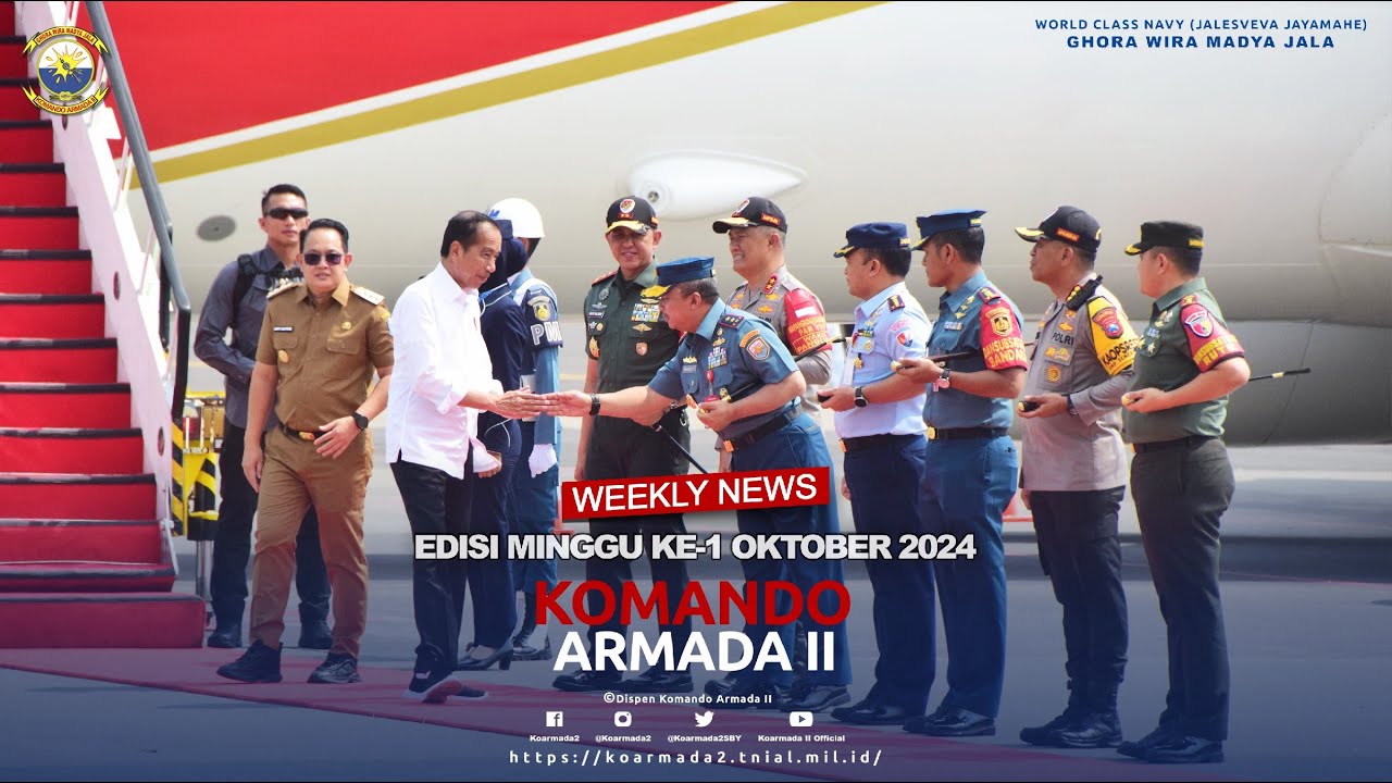 Weekly News Koarmada II Edisi Minggu Ke 1 Oktober 2024 - YouTube