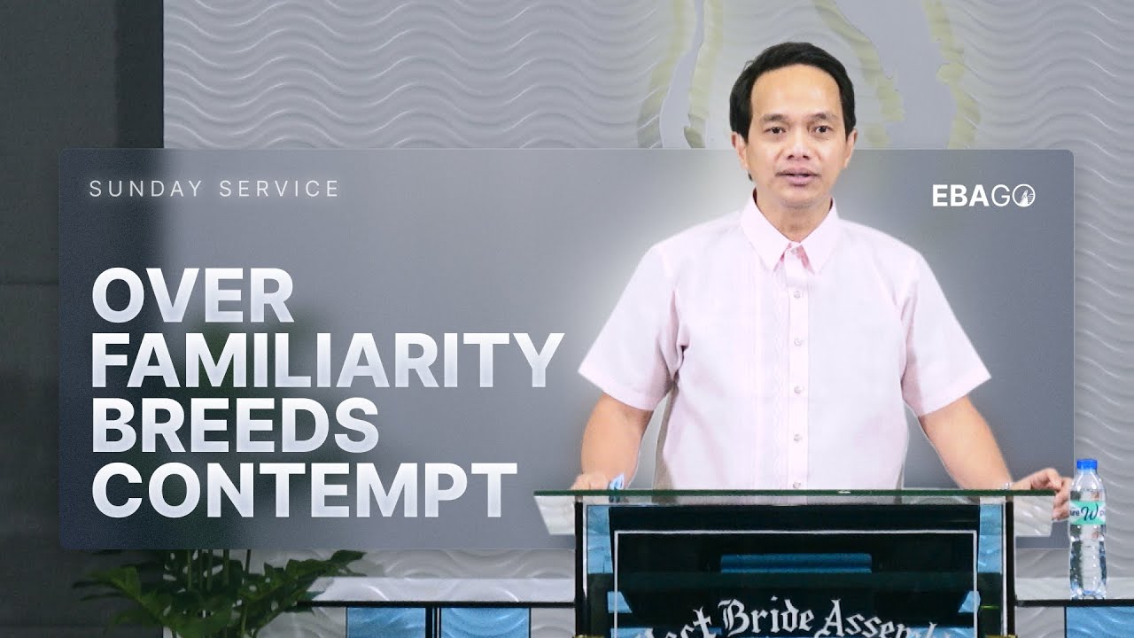 Over Familiarity Breeds Contempt - YouTube