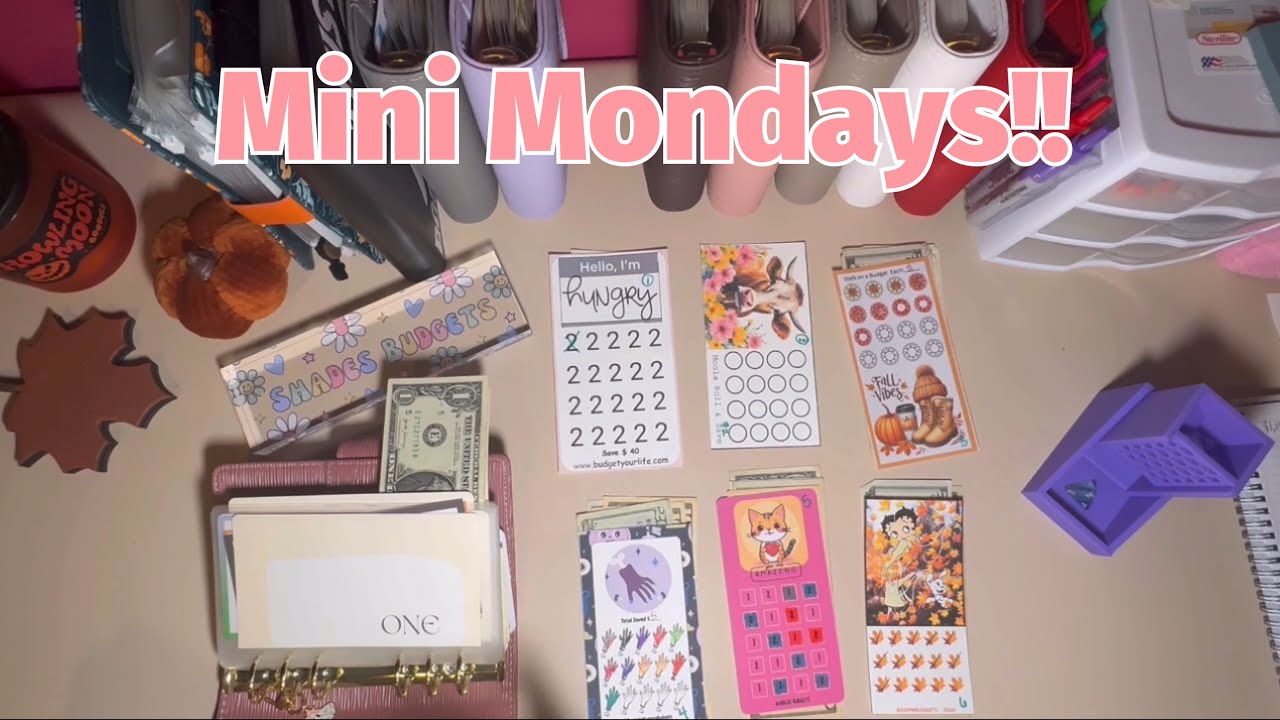 Mini Mondays | Save Money w/ Mini Savings Challenges | Low Income | New ...