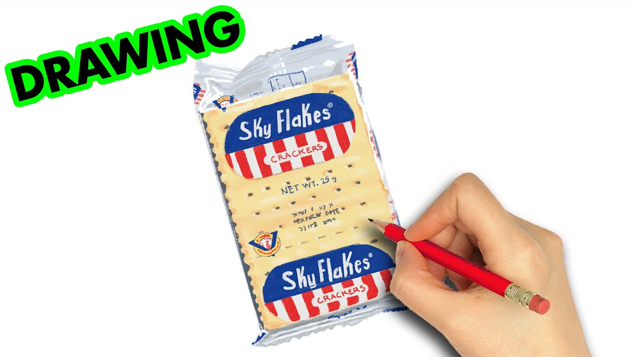 how to draw Sky Flakes | Art Therapy - YouTube