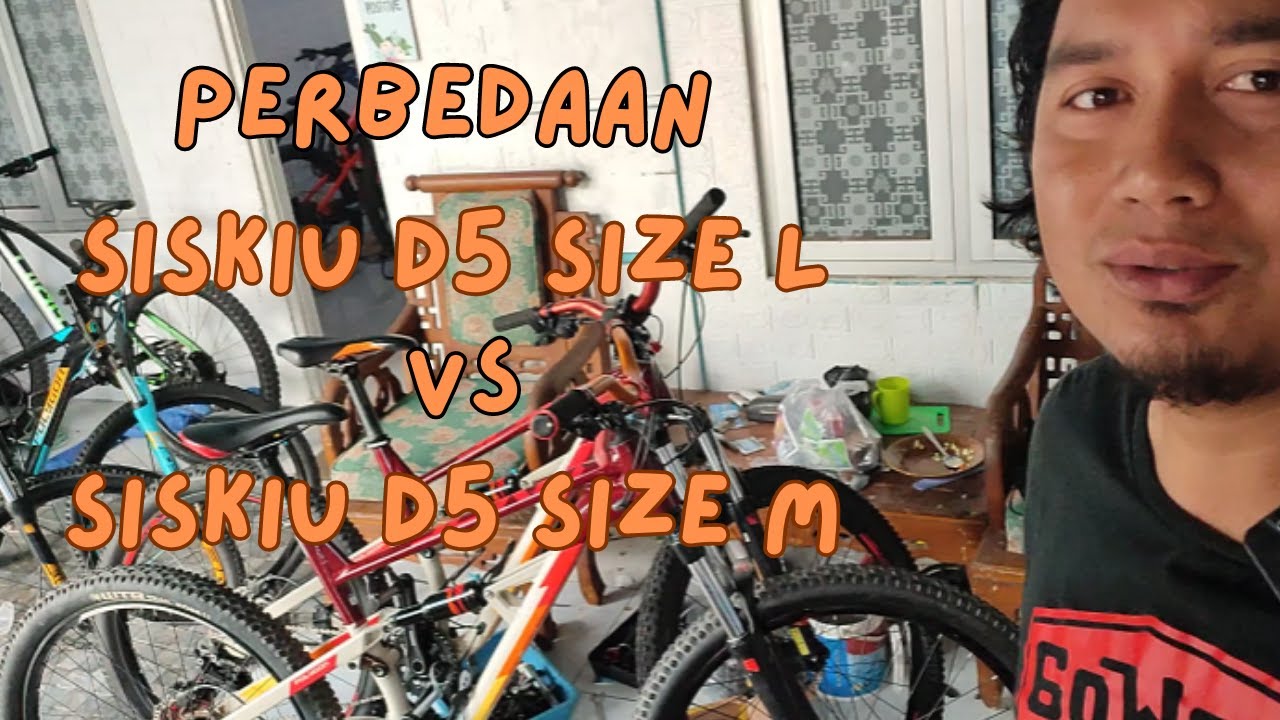 Perbedaan Polygon Siskiu D5 Size L VS Polygon Siskiu D5 Size M - YouTube