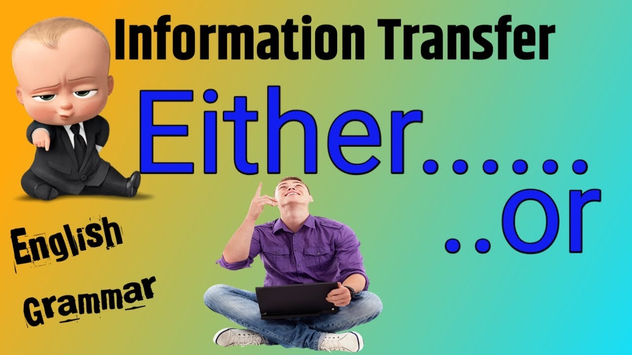 Learn Either........or in English Grammar हे किंवा ते #eitheror # ...