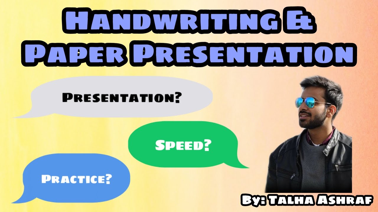 Handwriting And Paper Presentation In FSc How To Improve Your Paper Handwriting And Paper Presentation In FSc How To Improve Your Paper