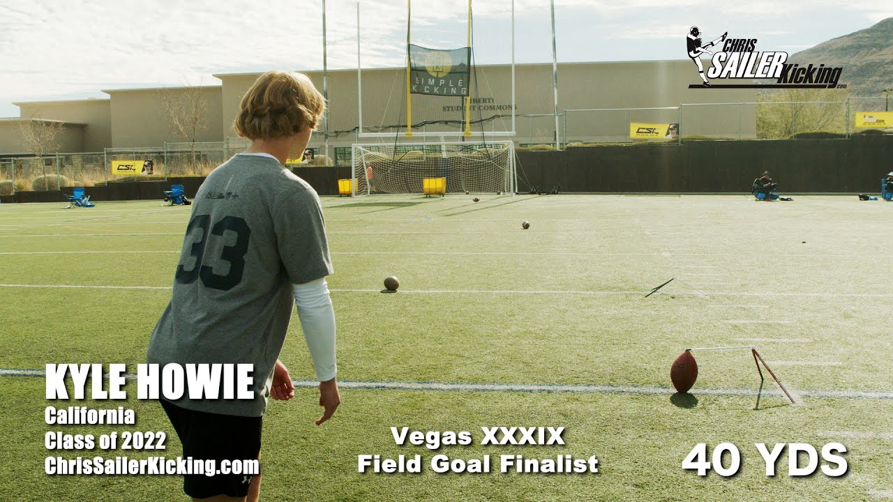Kyle Howie - Kicker - YouTube
