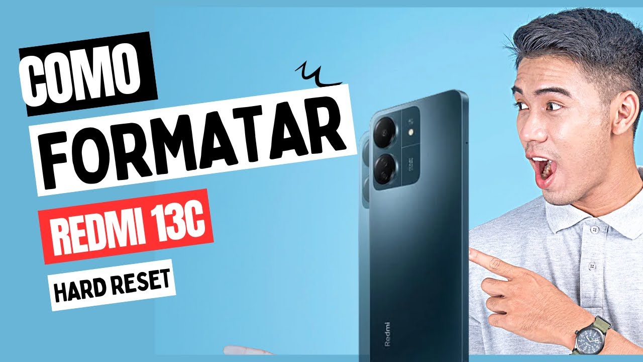 Como Formartar Redmi 13c (hard reset) atualizado 2024 - YouTube