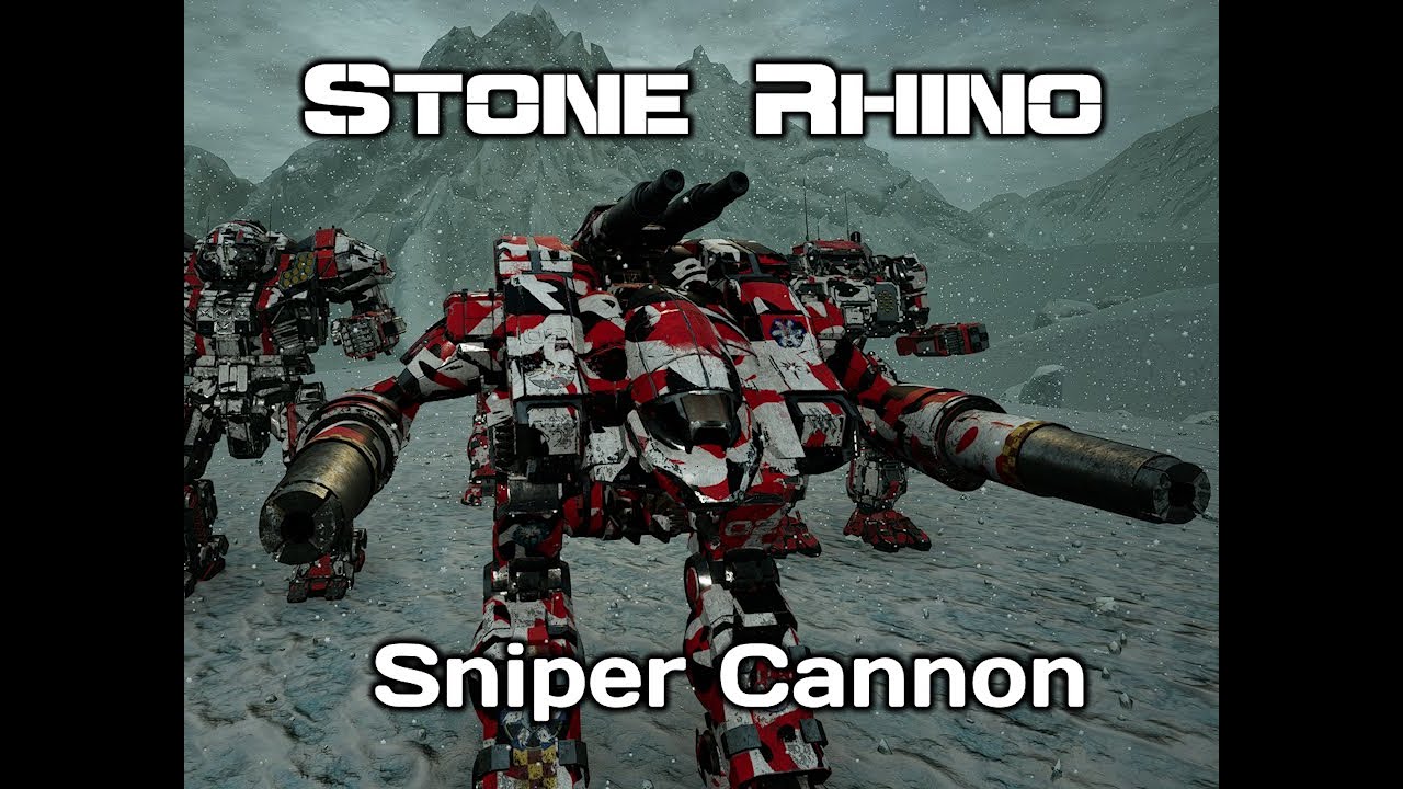 MW5 YAML: Stone Rhino, Sniper Cannon - YouTube