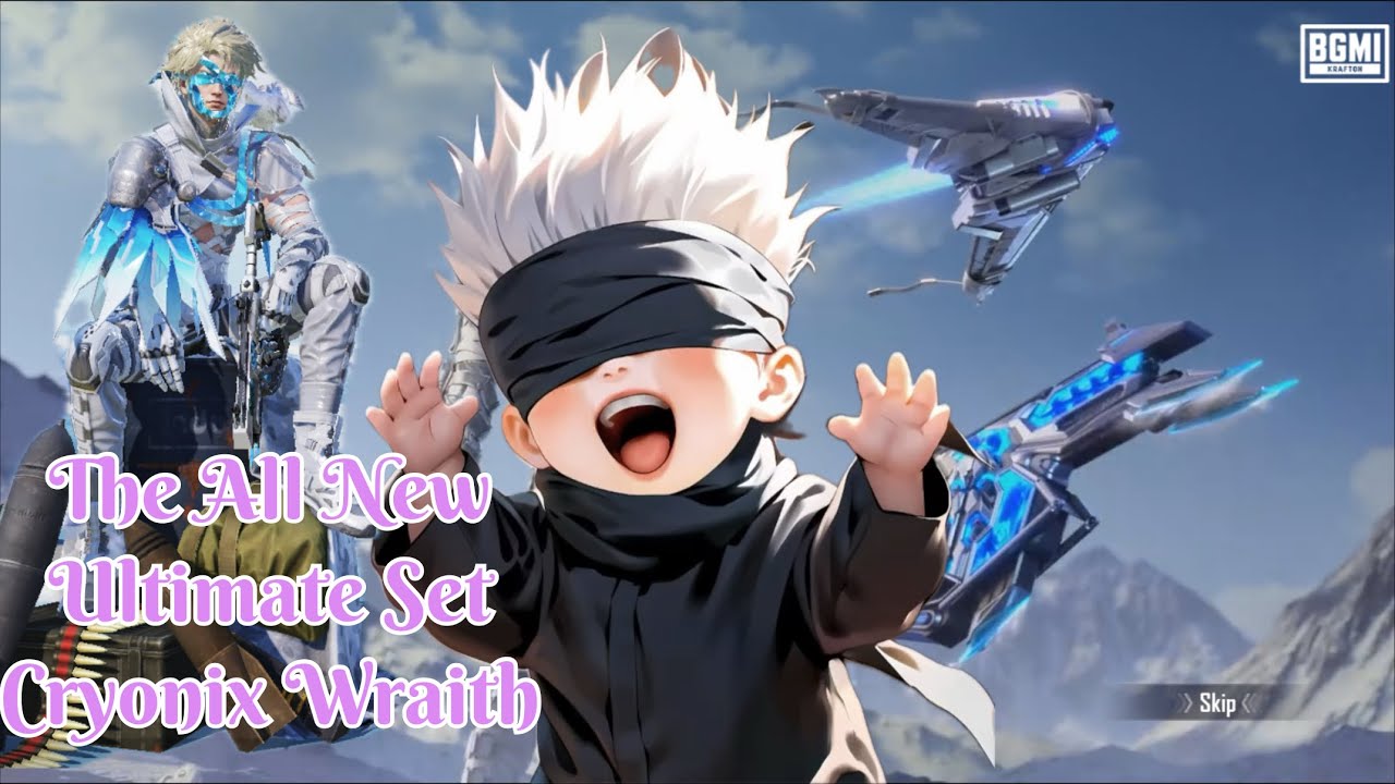 Here we got The All new CRYONIX WRAITH ULTIMATE SET | #bgmi | # ...