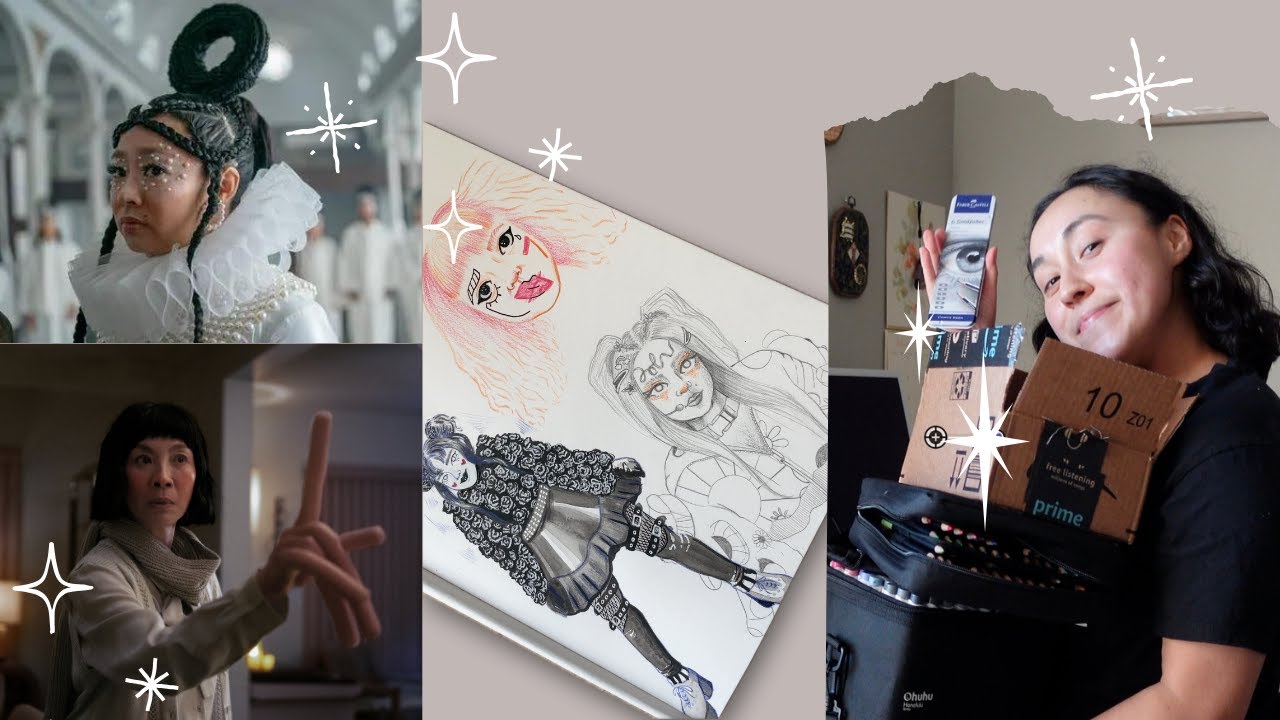 Testing Every Art Medium I Own in My New Sketchbook (everything ...